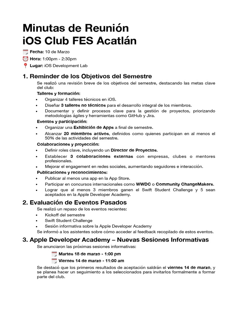 Minutas-100325 | PDF | Informática