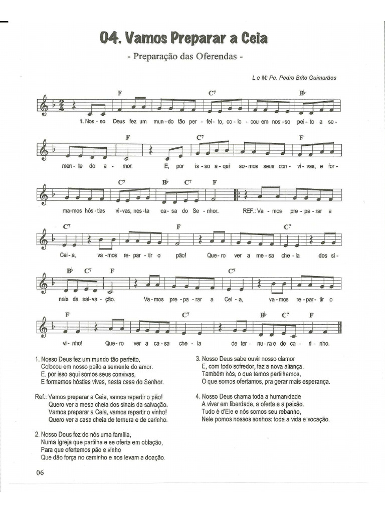 Vamos Preparar A Ceia | PDF