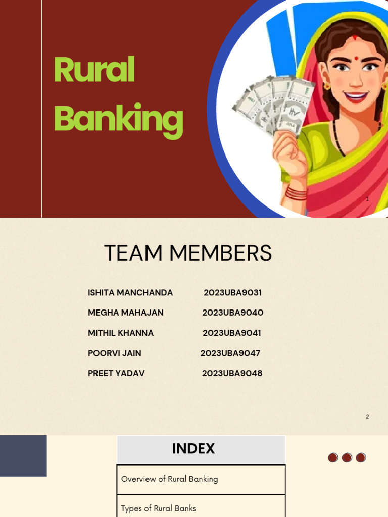 Rural Banking | PDF | Microfinance | Banks