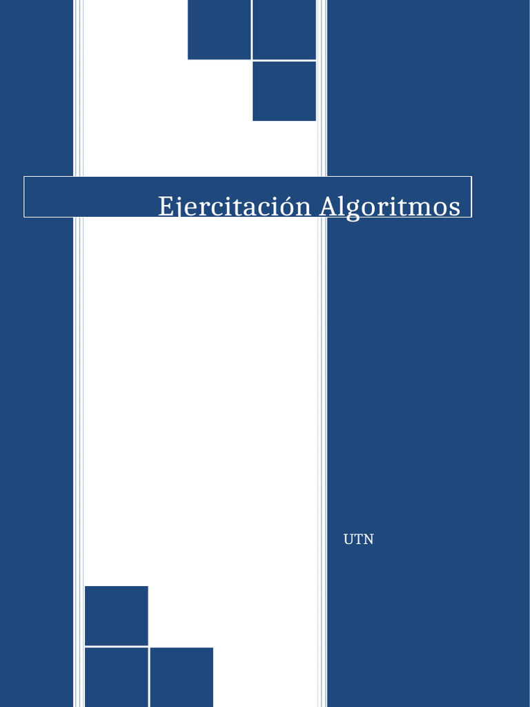 Ejercicios de Algoritmos UTN | PDF | Triángulo
