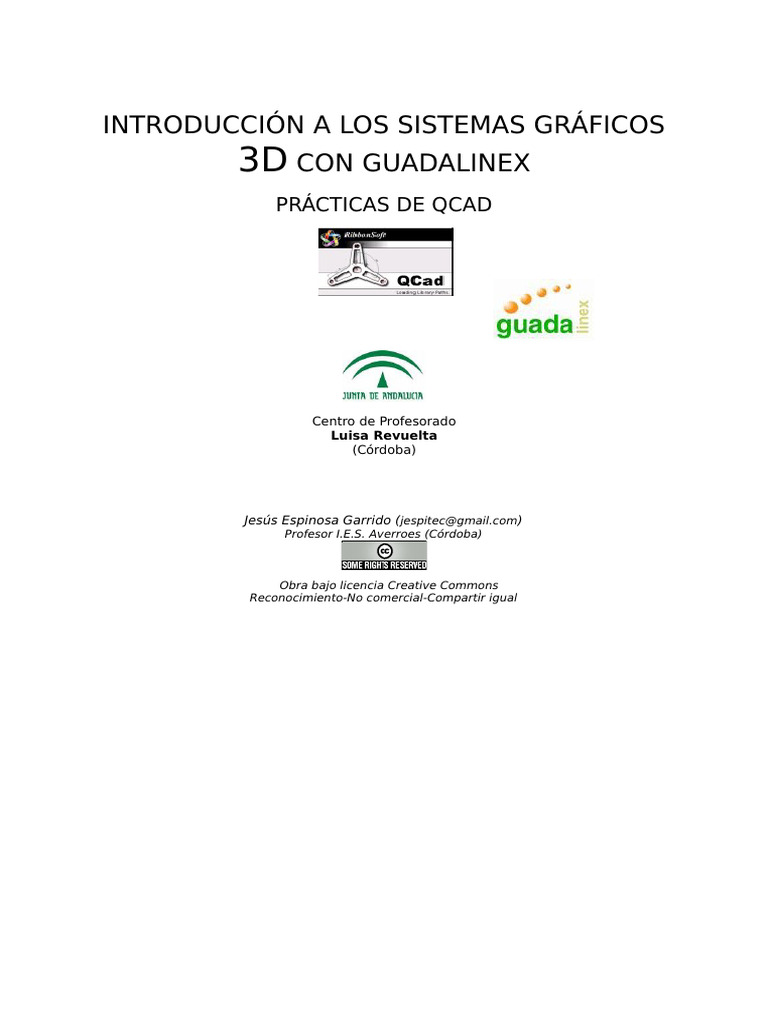 Ejercicios QCAD | PDF