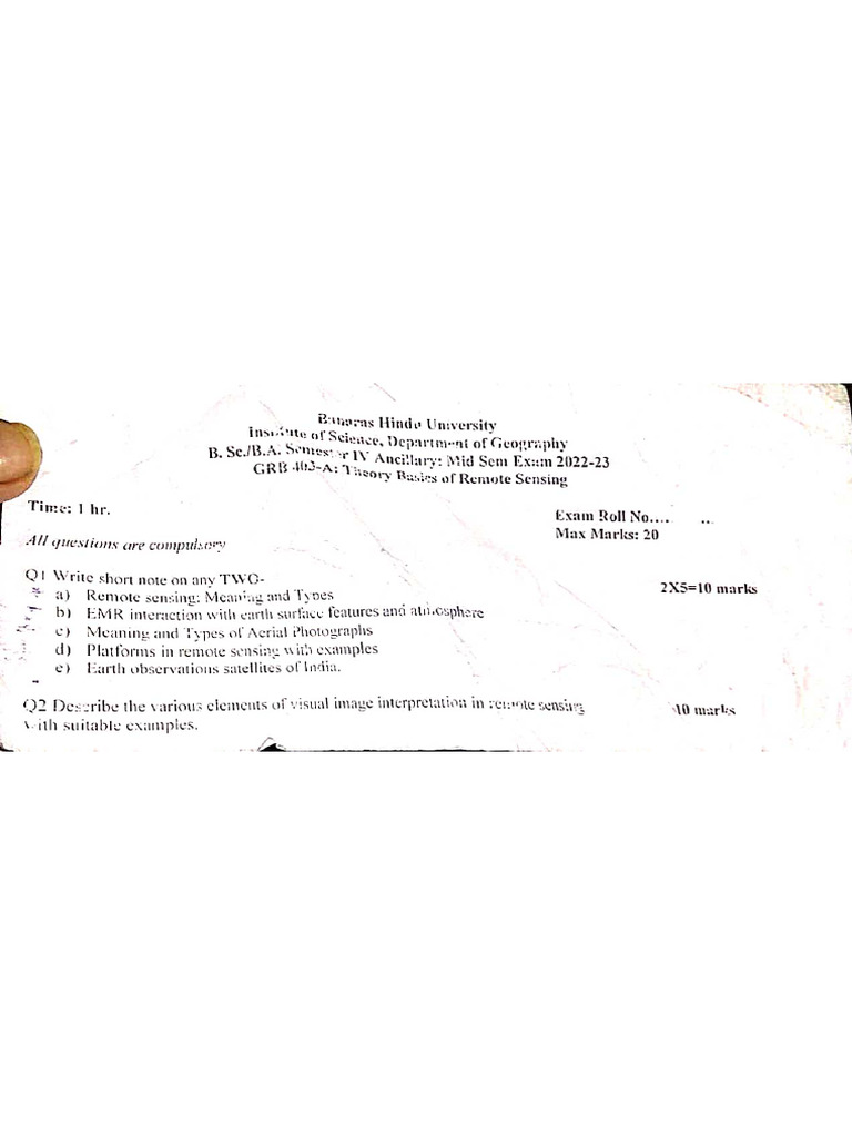 GRB 403A Geography | PDF