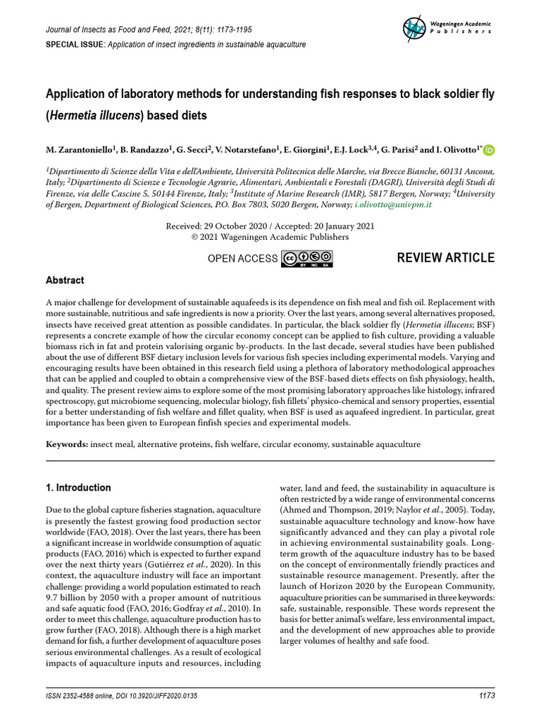 zarantoniello-et-al-2021-application-of-laboratory-methods-for-understanding-fish-responses-to ...
