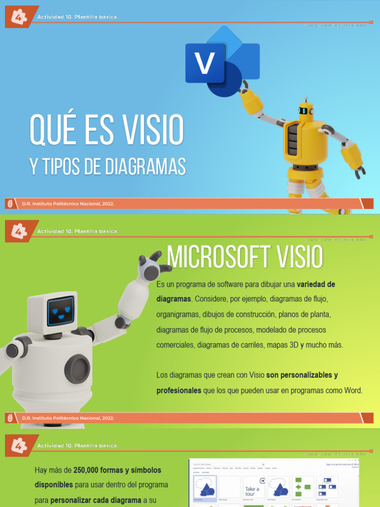 Tipos de Diagramas en Microsoft Visio | PDF | Lenguaje de modelado ...