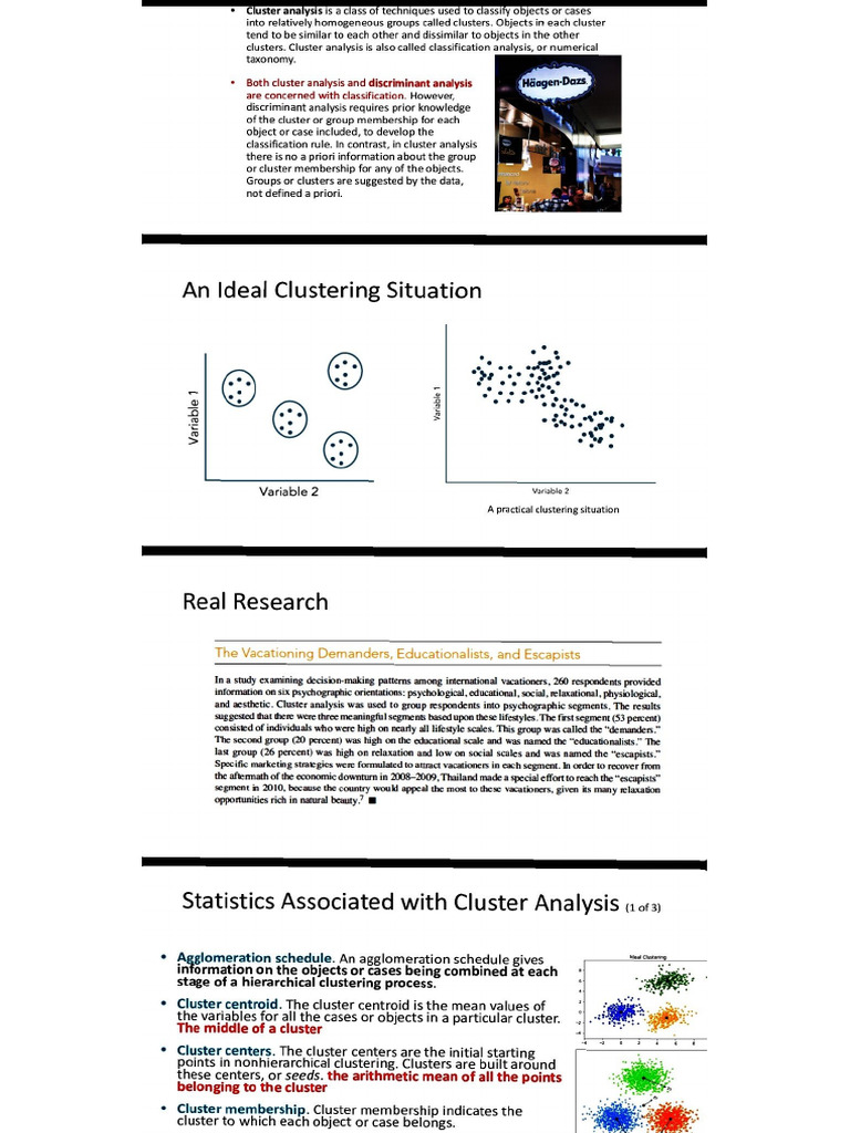 Cluster Analysis | PDF