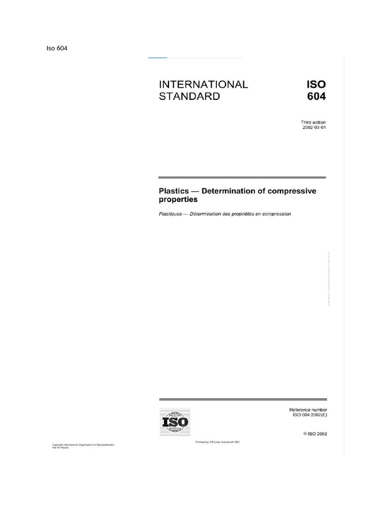 Iso 604 | PDF