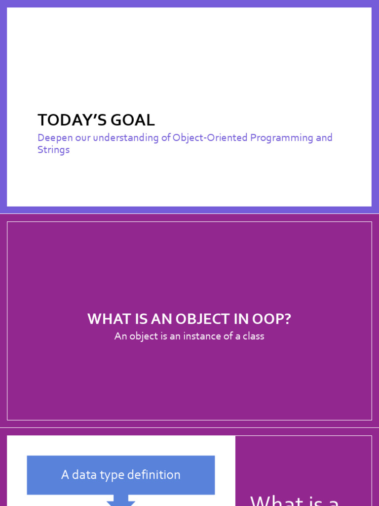 Cs321 Winter 2023 Lecture 4 Strings Pdf Class Computer Programming String Computer Science