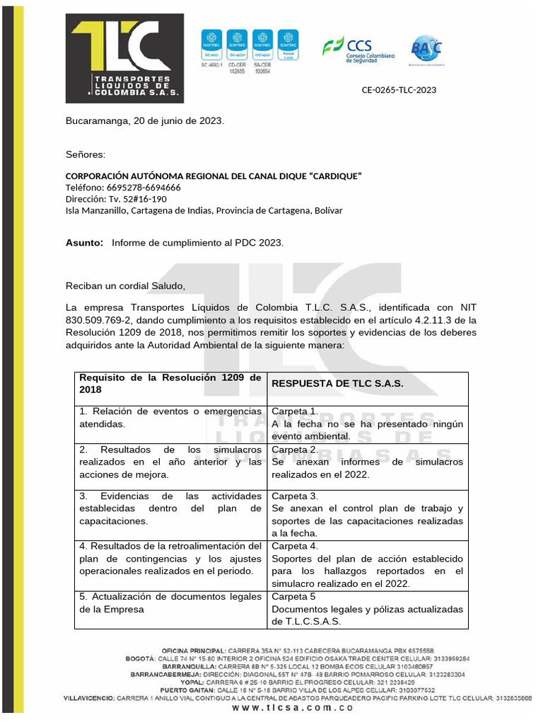 Hoja Membrete (2) | PDF