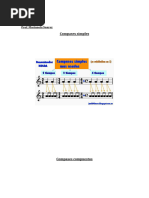 Compases Binarios y Ternarios 7B | PDF | Ritmo | Musicología
