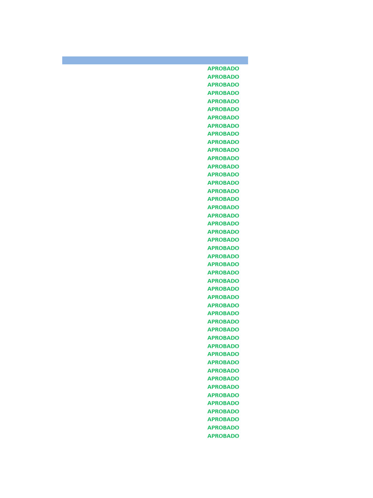Listado de Aprobados Aula5 | PDF