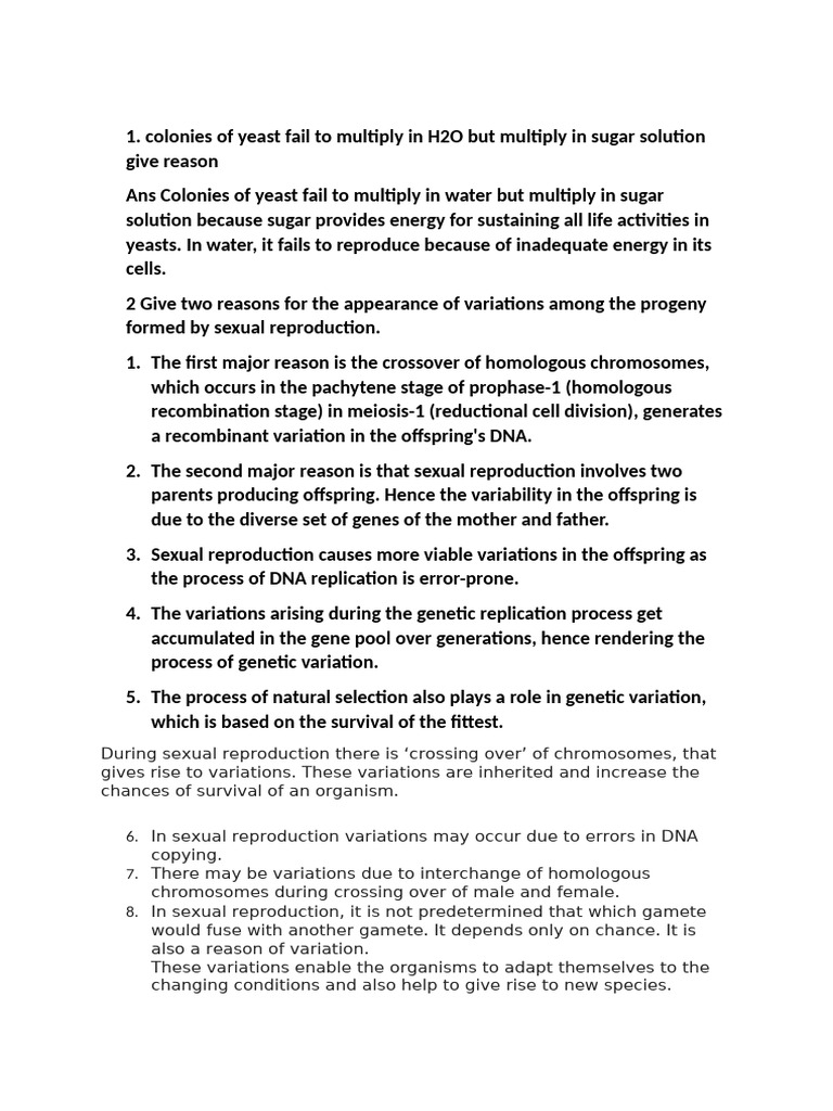 PT3 How We Reproduce - Biology | PDF | Neuron | Motor Neuron