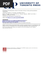 Grade 12 TRC Notes | PDF | Justice | Crime & Violence