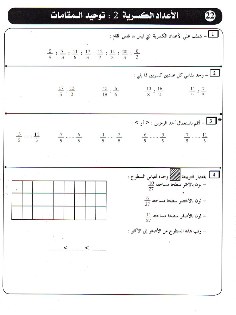 22 Alaadad Alksria Tohid Almqamat | PDF