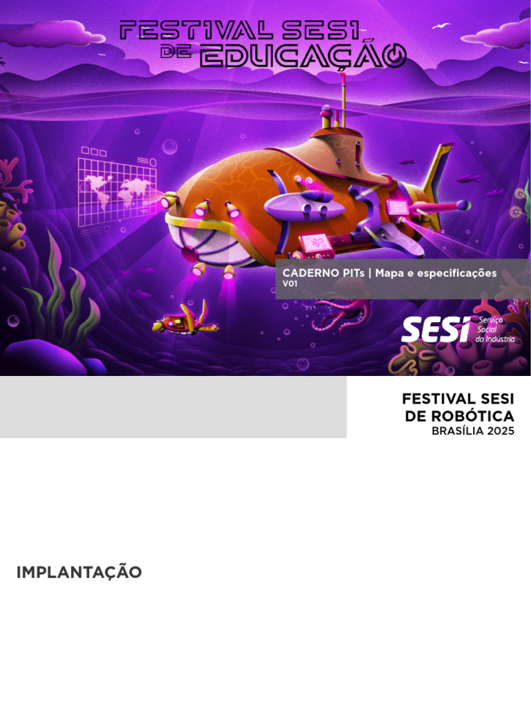 Caderno PITs Robótica 2025 FLL V01 | PDF