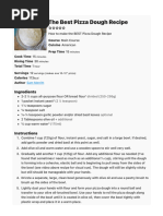 Homemade Pizza Dough For Beginners - Sally's Baking Addiction | PDF ...