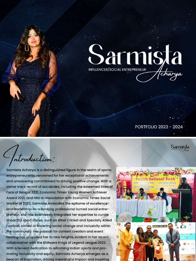 Sarmista Portfolio | PDF