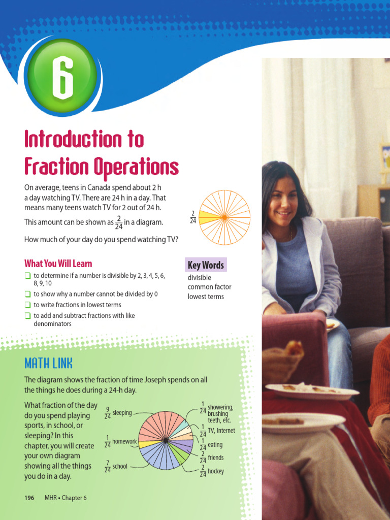 Chapter 6 - Introduction To Fraction Operations | PDF | Mathematical ...
