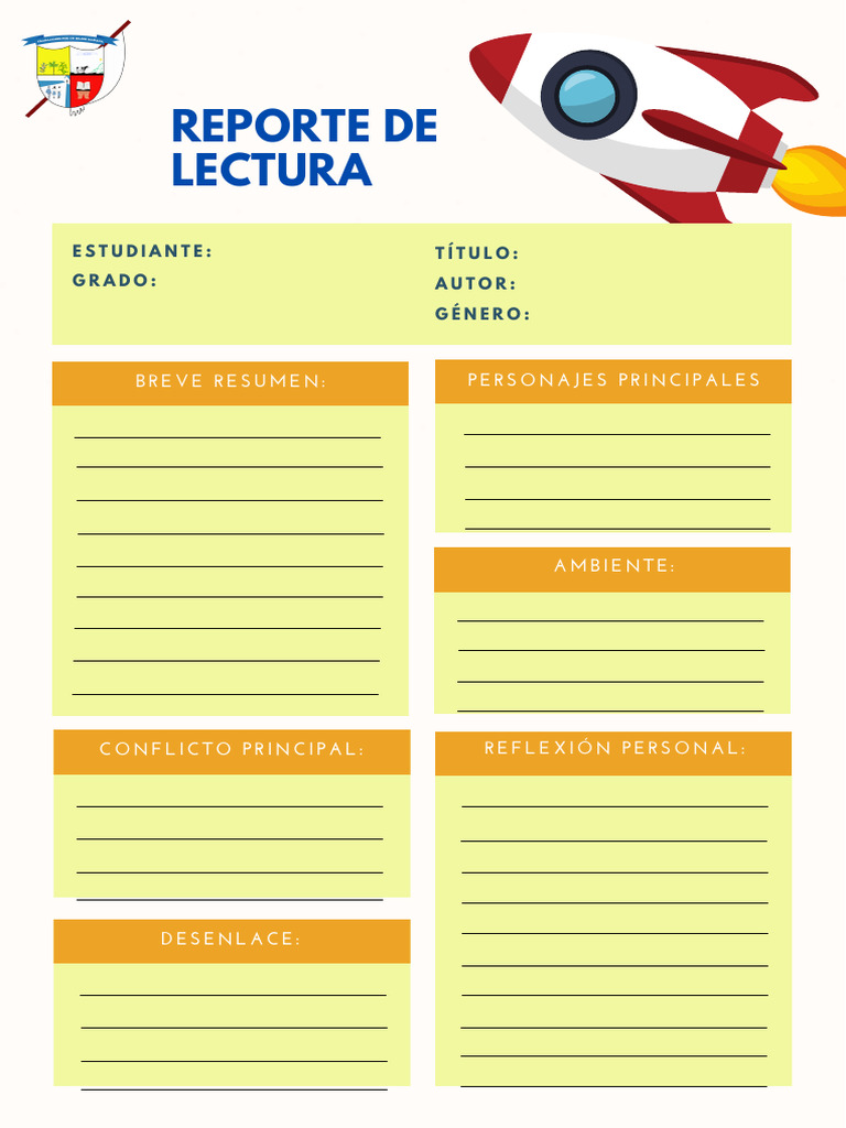 Ficha de Reporte de Lectura | PDF
