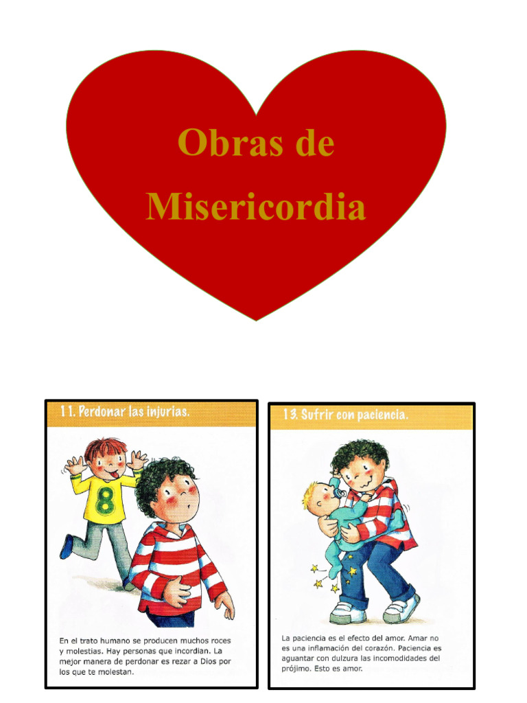 Obras de Misericordia - Dib. | PDF