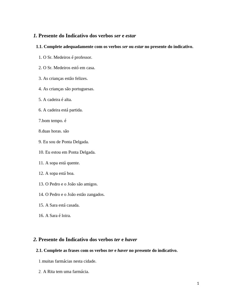 exercicios alunos recuperação-gary ramos | PDF | Pronome