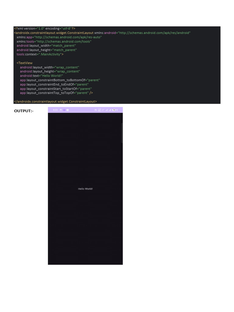 MADKAUSTUBH1[69] | PDF | Android (Operating System) | Software Engineering