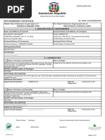 LACEY ACT Form 2022 | PDF | Percentage