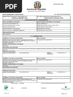 LACEY ACT Form 2022 | PDF | Percentage