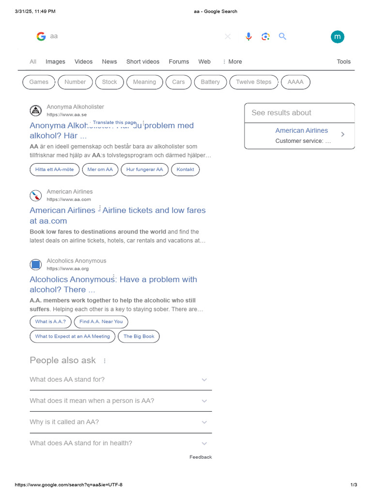 Aa - Google Search | PDF