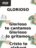 Letra de "Glorioso" - BJ Putnam | PDF | Artes del Lenguaje y Comunicación