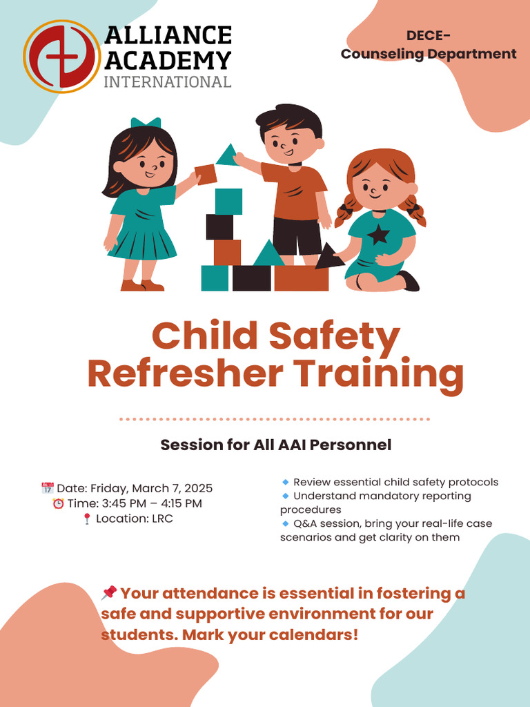 Child Safety Refresher Training-1 | PDF