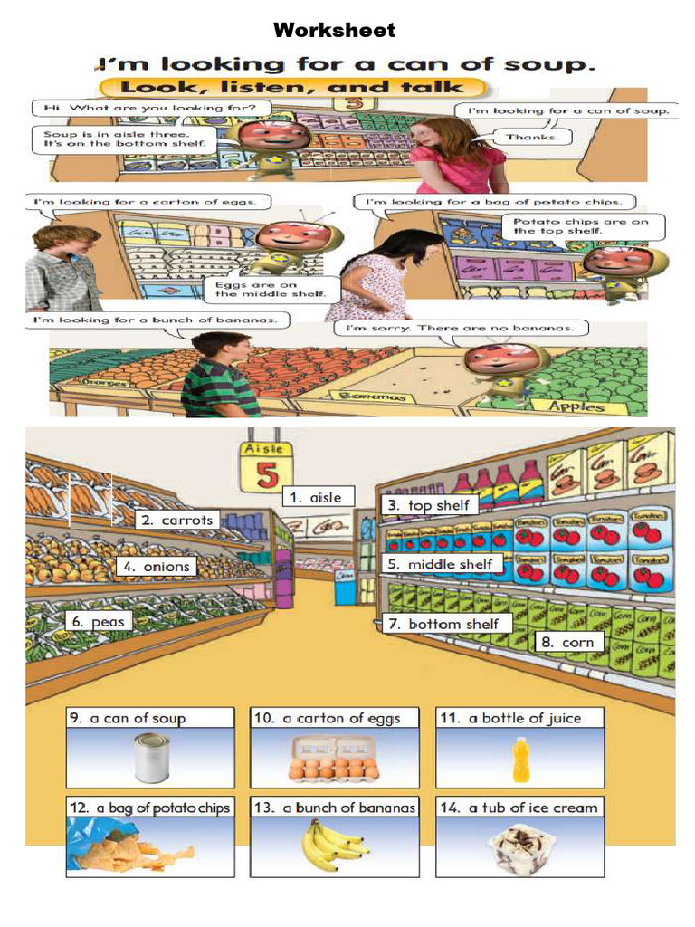 Worksheet,. | PDF