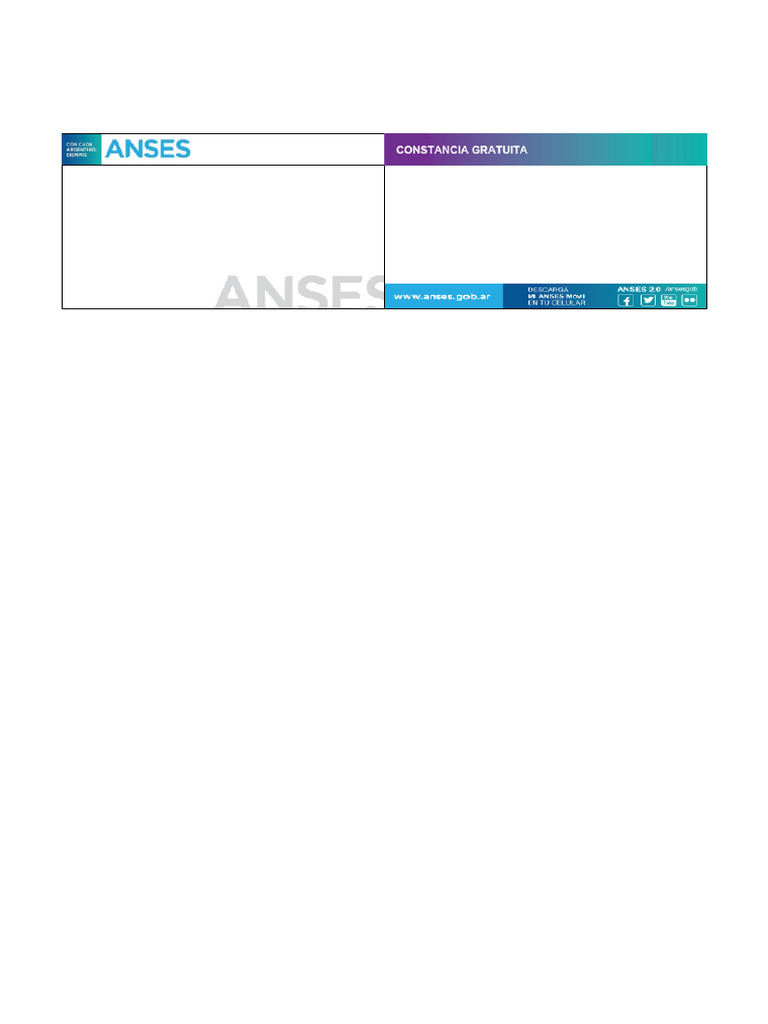 Constancia de CUIL 2025 | PDF