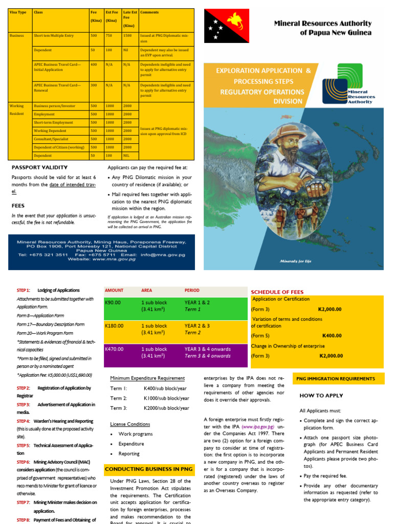 Rgulatory Operations Application Process Exploration Licence 2016 ...