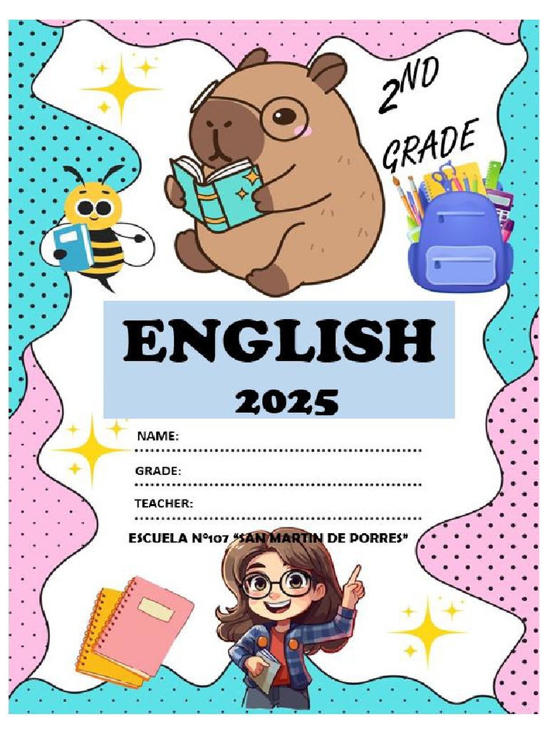 Cartilla 2do 2025 | PDF