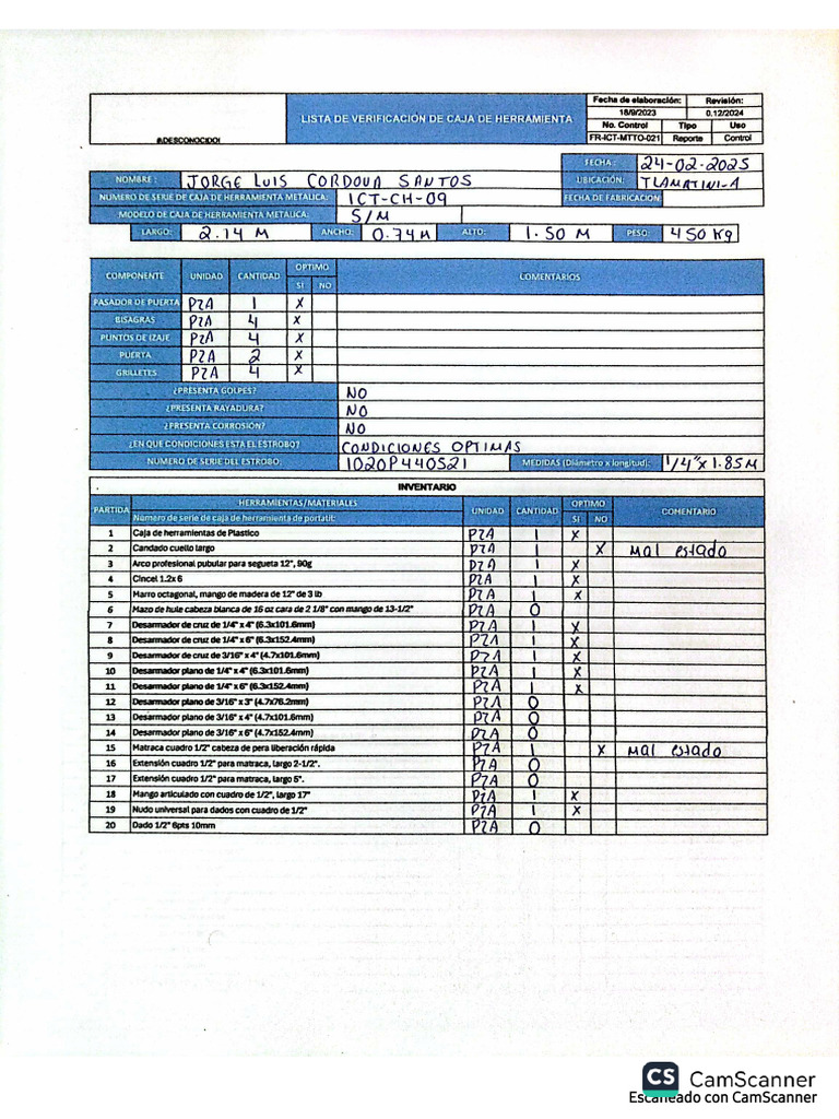 24 02 25 Inventario Tlamatini A | PDF