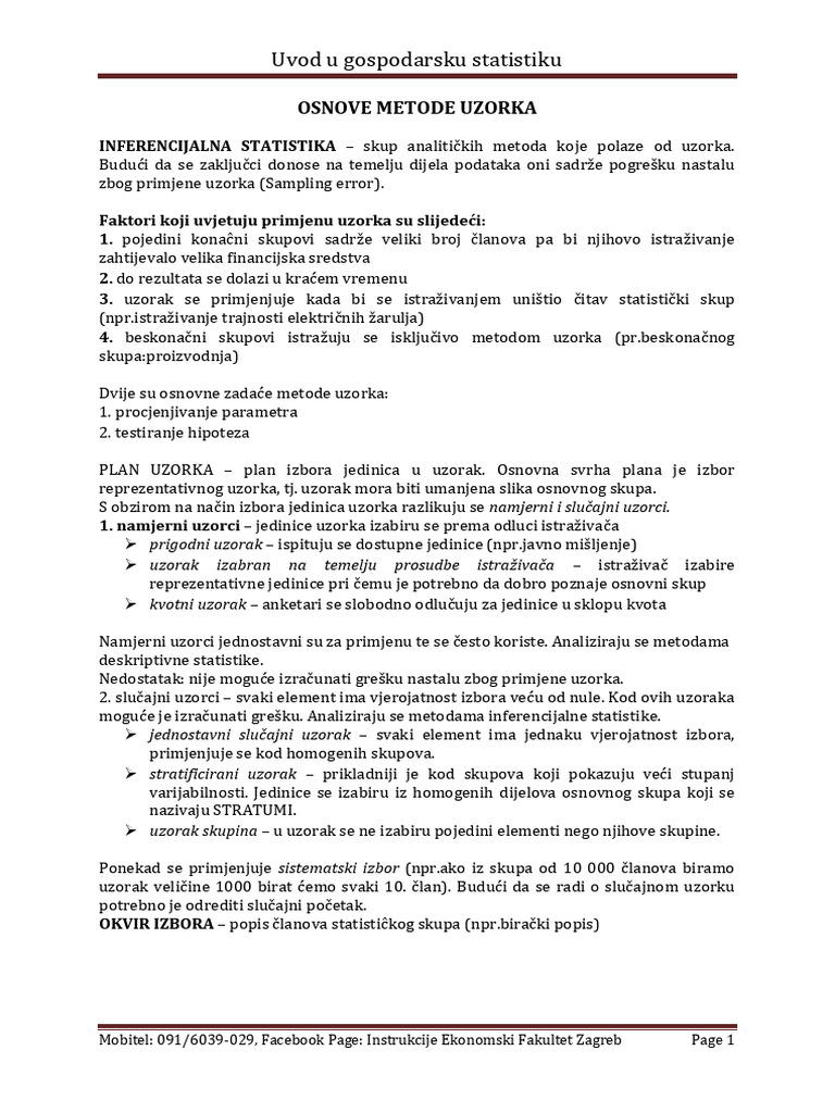 Statistika-2 Kolokvij | PDF