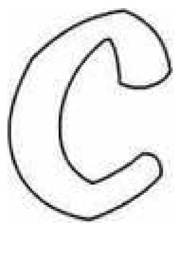 Moldes de Letras en Grande | PDF