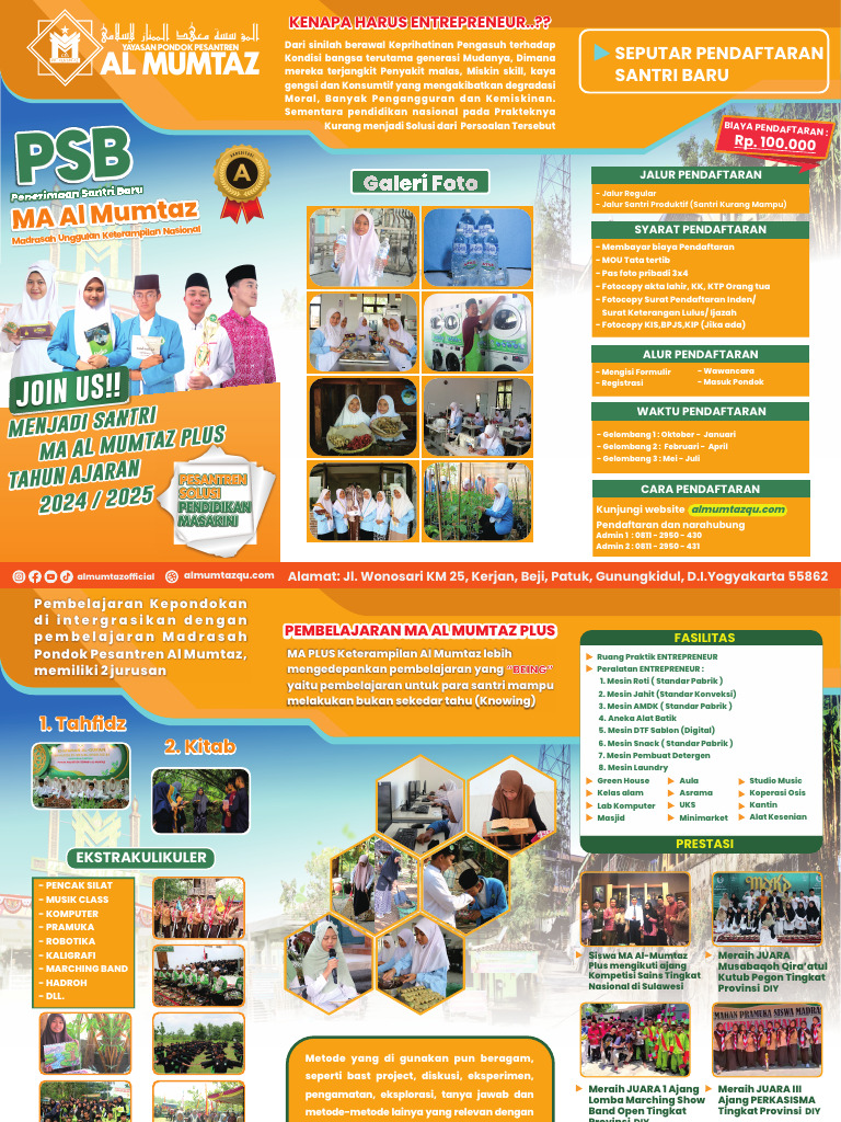 BROSUR MA AL MUMTAZ Ok | PDF