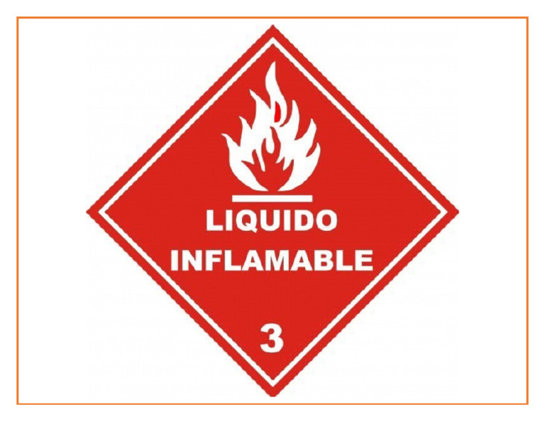 Aviso Líquido Inflamable | PDF