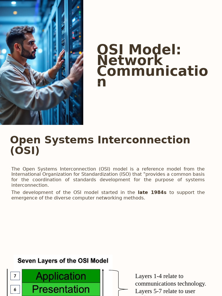 Chapter 5 Network Model | PDF | Osi Model | Computer Network
