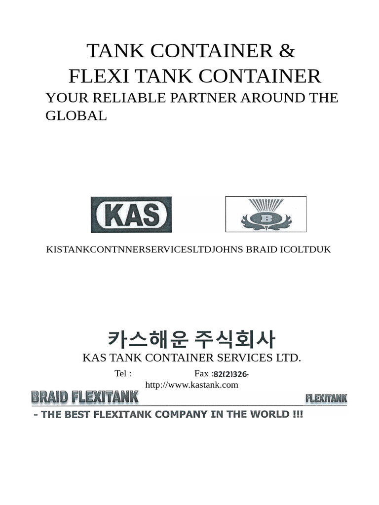 Braid Flexitank System Overview | PDF | Pump