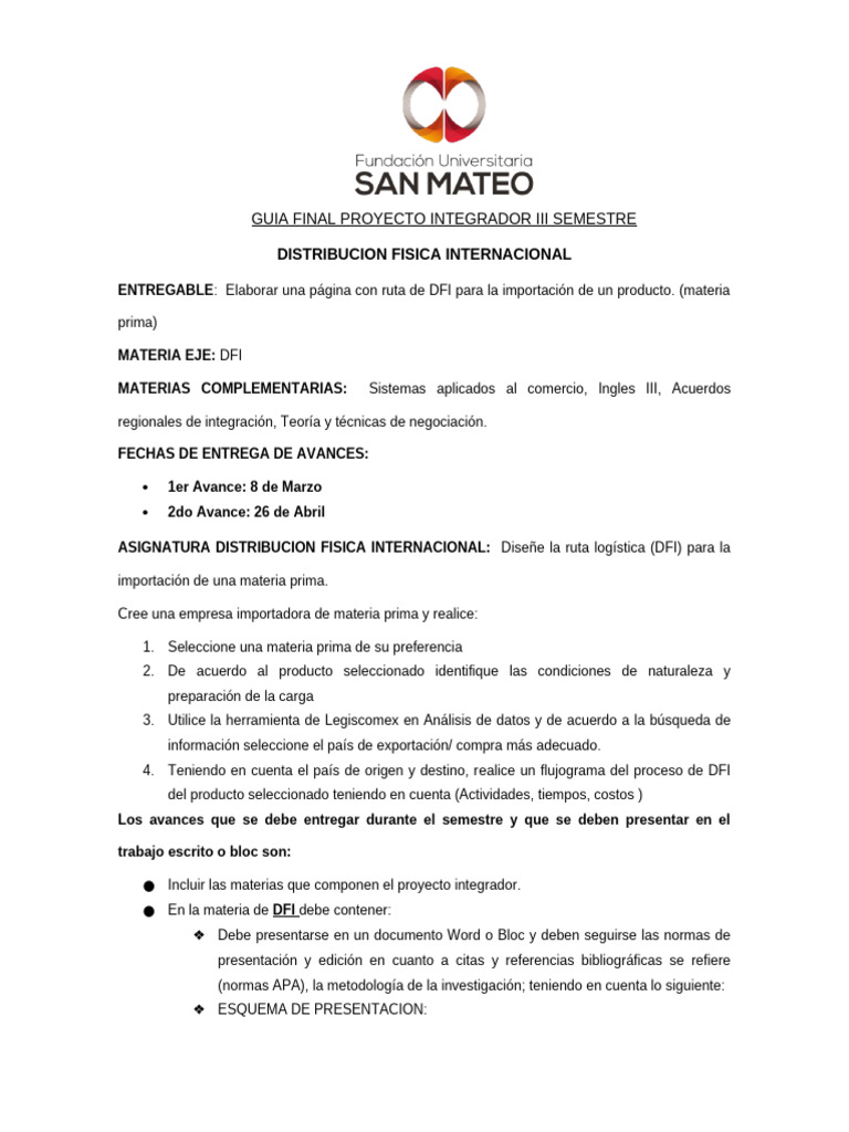 Guia Final Pi Dfi | PDF
