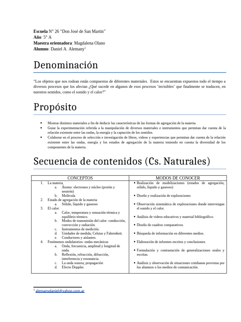 CNA-EP5 - Calor y Sonido - Alemany Daniel (3A) | PDF | Calor | Temperatura