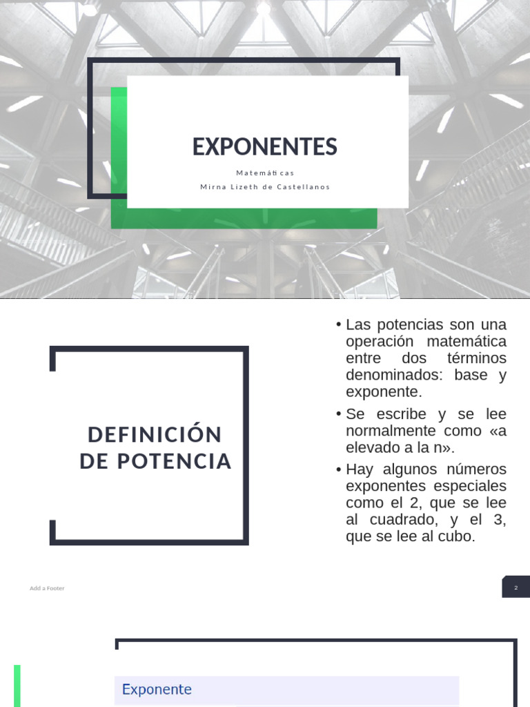 Leyes de Exponentes en Matemáticas | PDF | Exponenciación | Álgebra ...
