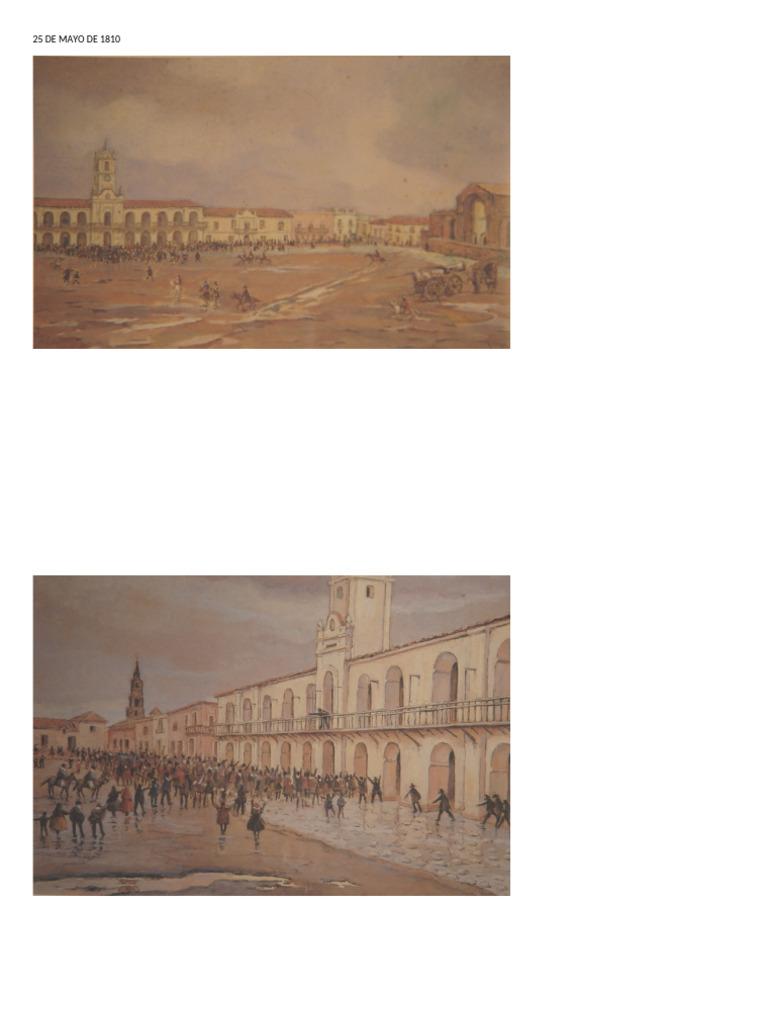 Historia del 25 de Mayo de 1810 | PDF