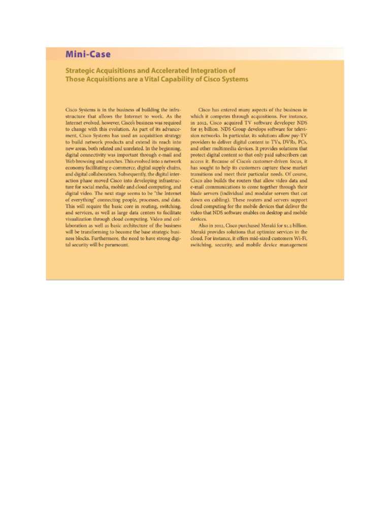 Case Study Chapter 6 Assignment | PDF