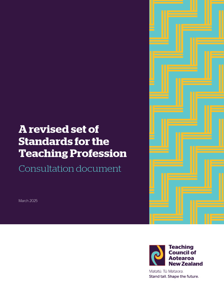 Standards For Teaching Profession Consultation Document 2025 | PDF ...