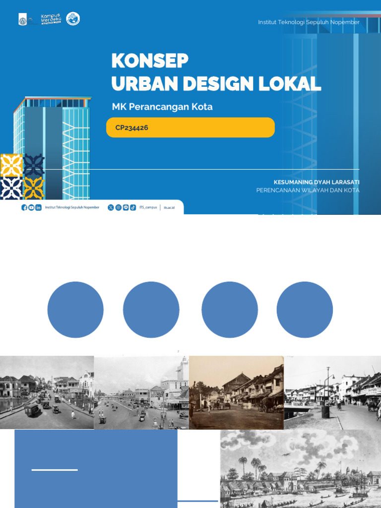 03 Konsep Urban Design Lokal - KDL | PDF