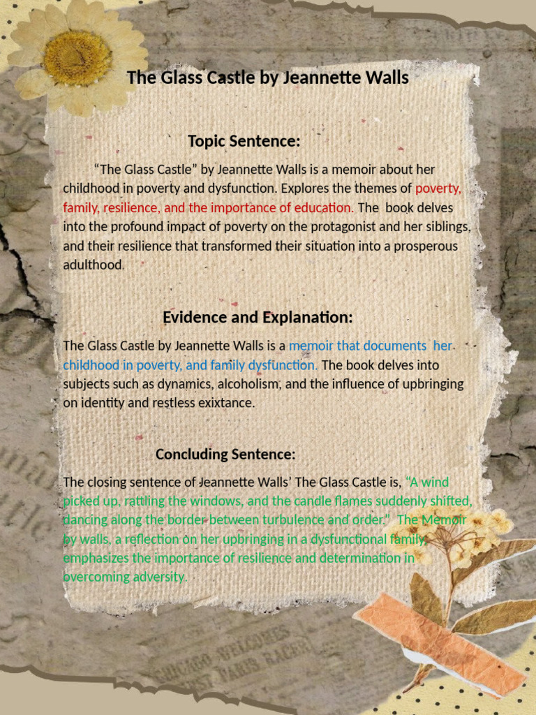 The Glass Castle by Jeannette Walls | PDF