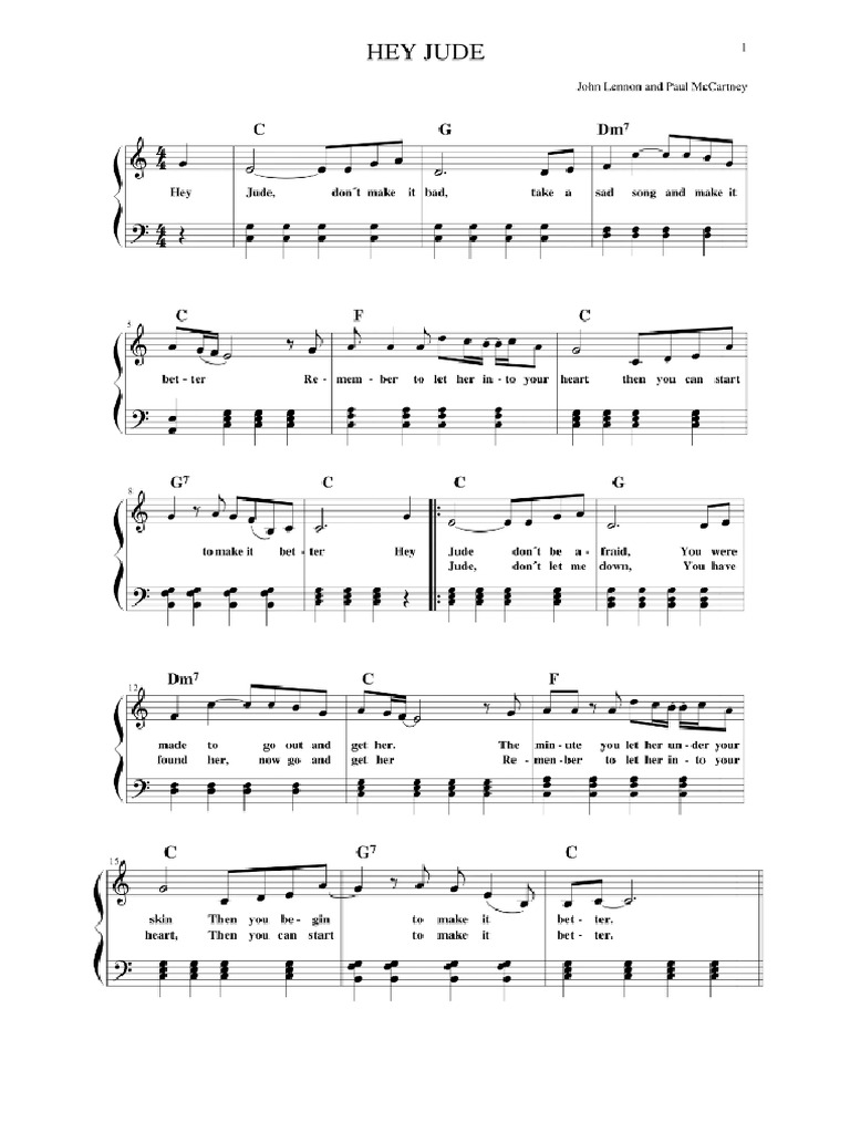 Hey Jude | PDF